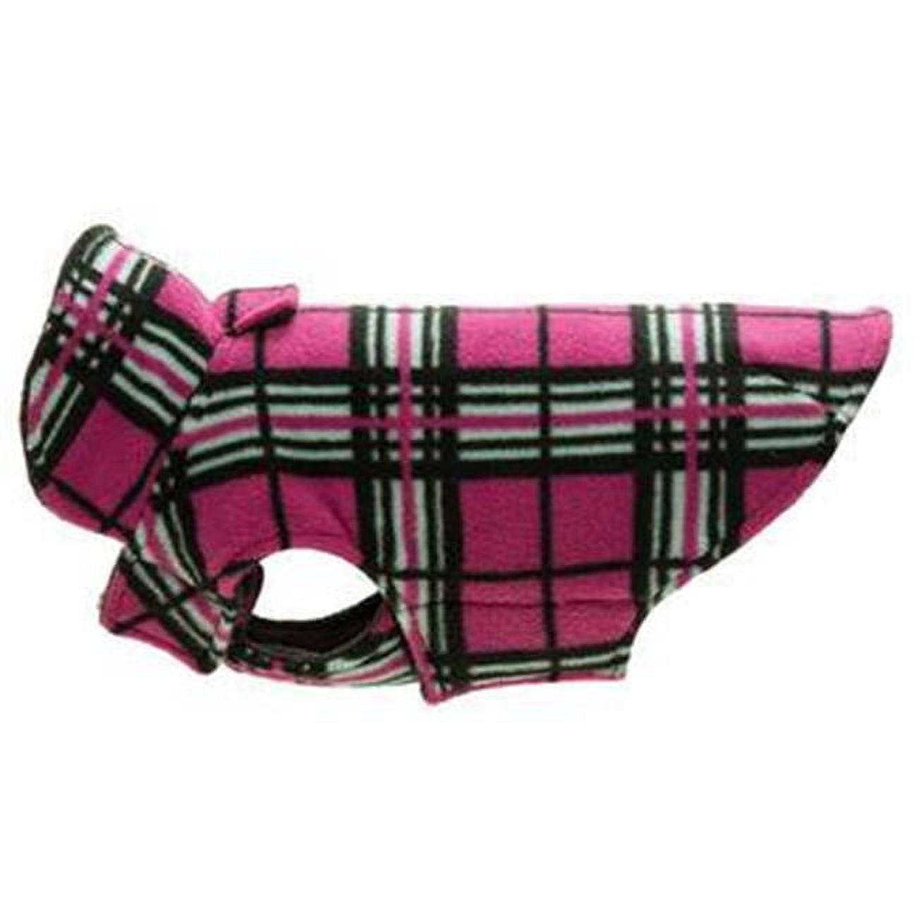 RC Pet Products 65624107-RC Whistler Winter Dog Coat, Raspberry Tartan ...