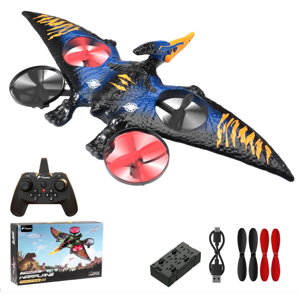 RC Plane Pterosaur 2.4G 6-Axis Gyro EPP Foam RC Aircraft With Led Light ...