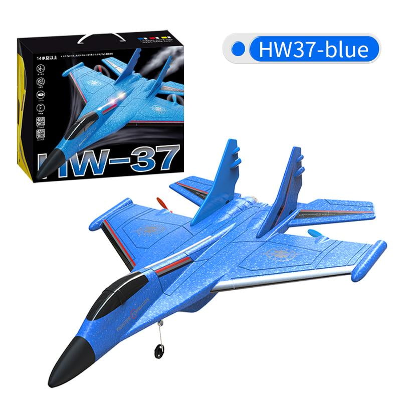 RC Plane Remote Control Glider Airplanes 2.4 GHZ 2 Channels, Easy to ...