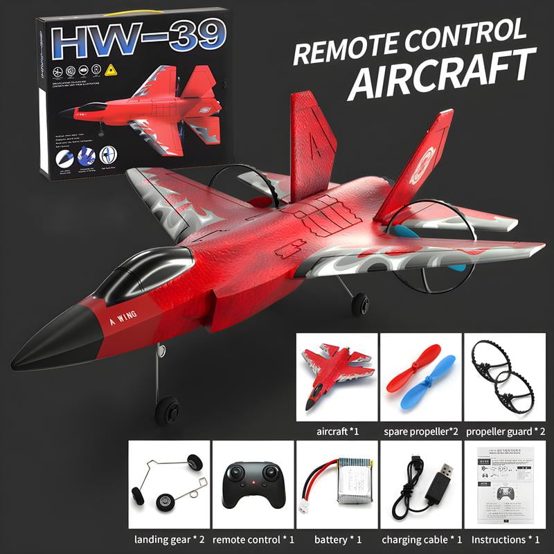 RC Plane Remote Control Glider Airplanes 2.4 GHZ 2 Channels, Easy to ...