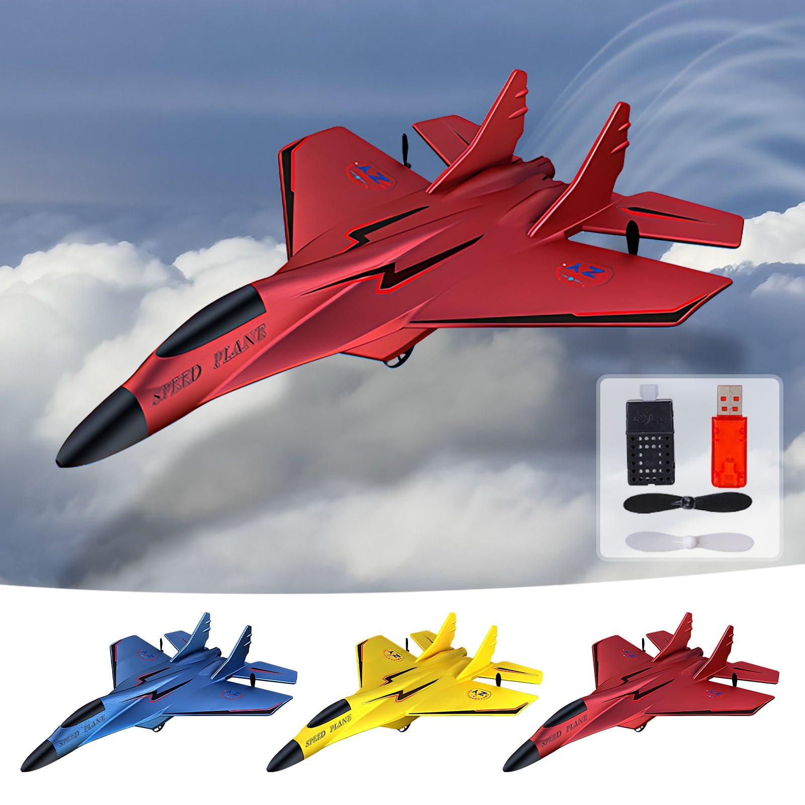 RC Plane, Remote Control Wireless Airplane Toy - RC Plane Remote ...