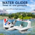 RC Plane for Water Land & Air, 2CH RC Airplane Remote Control Boat ...