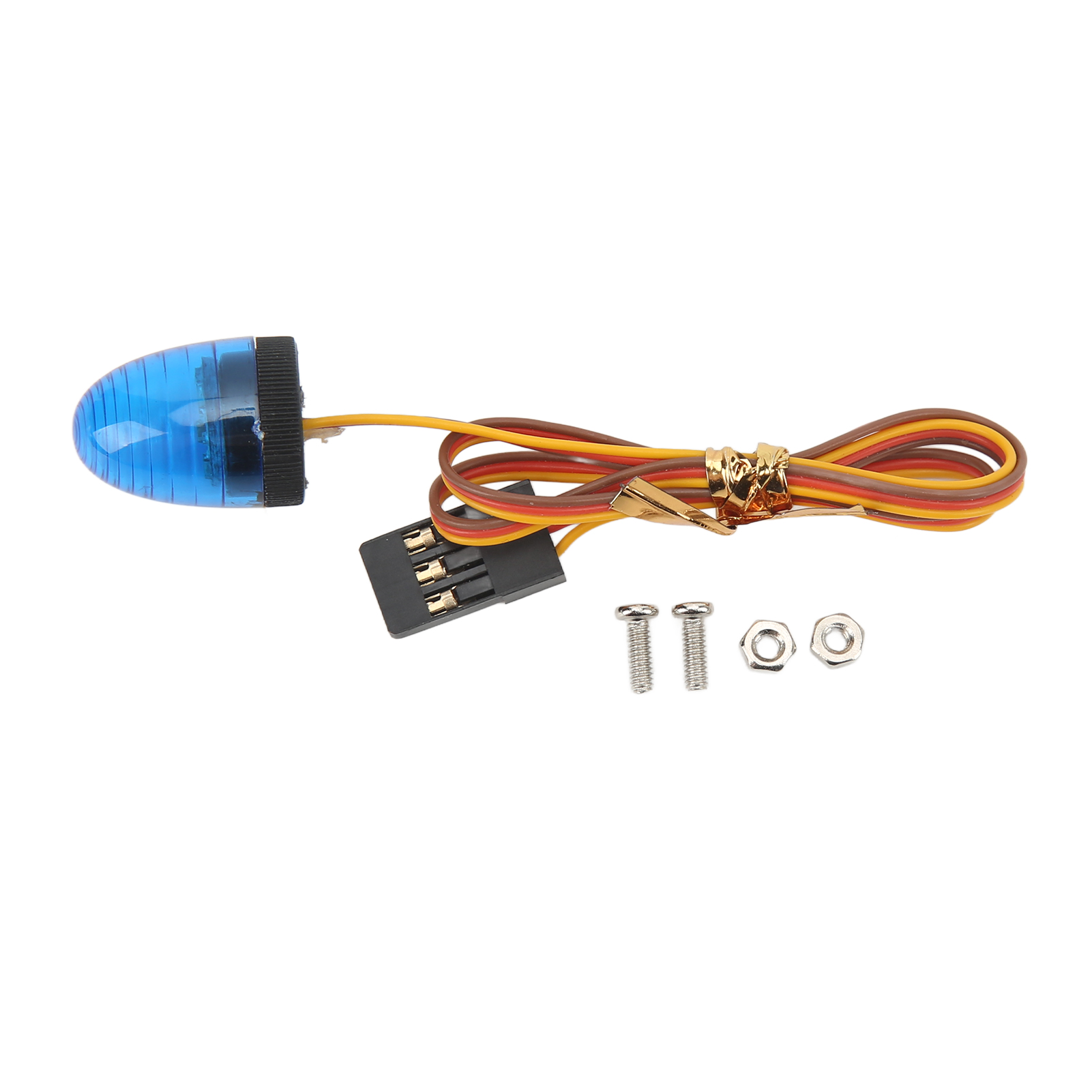 RC Police Light Round Simulation Ultra Bright RC Car LED Police Light ...