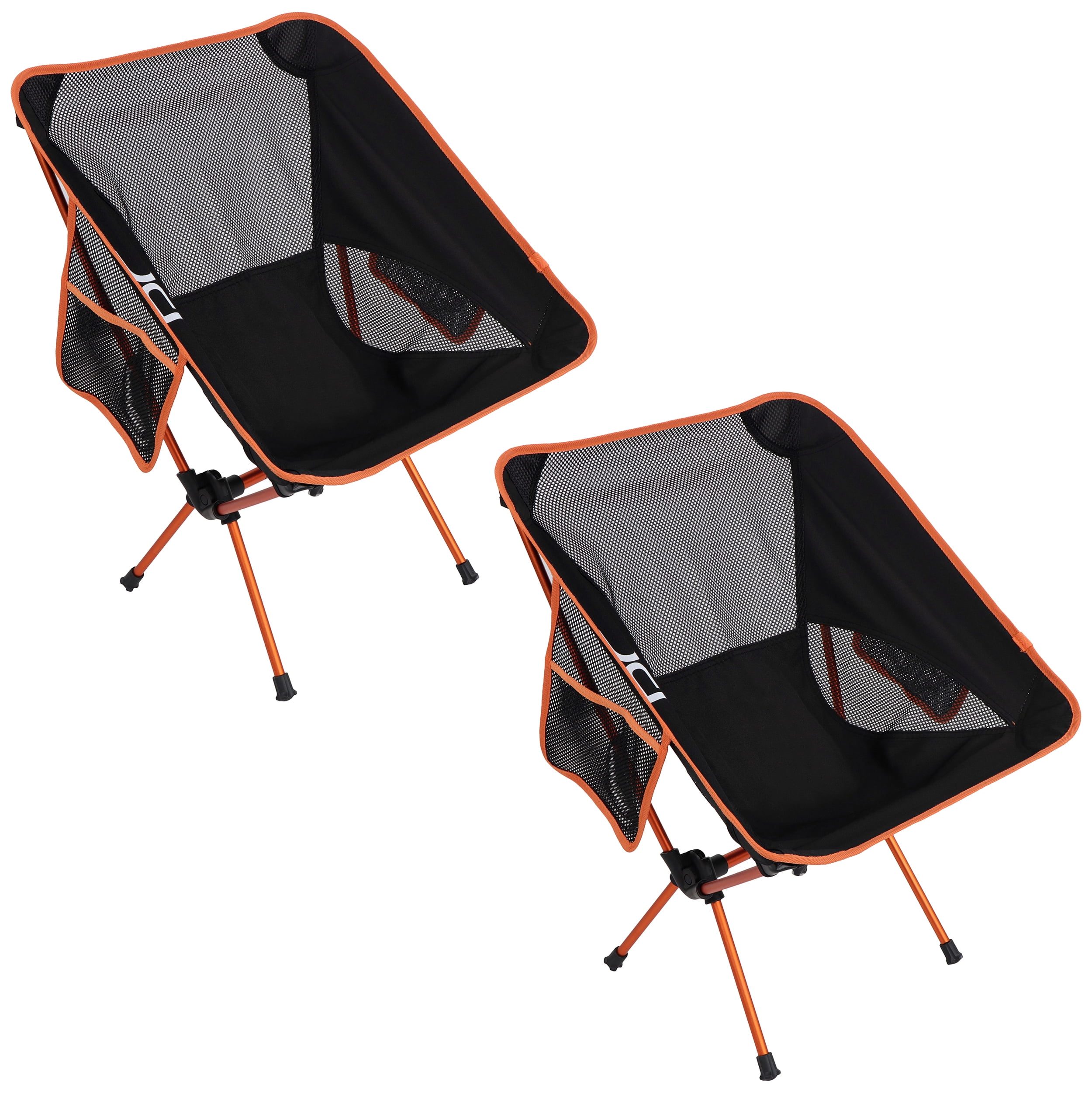RC Portable Lightweight Folding Camp Chairs 2pk Low Outdoor Camping ...