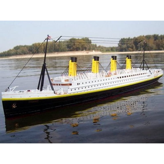 RC RMS TITANIC 1:325 Remote Control Cruise Model Boat, Ready to Run ...