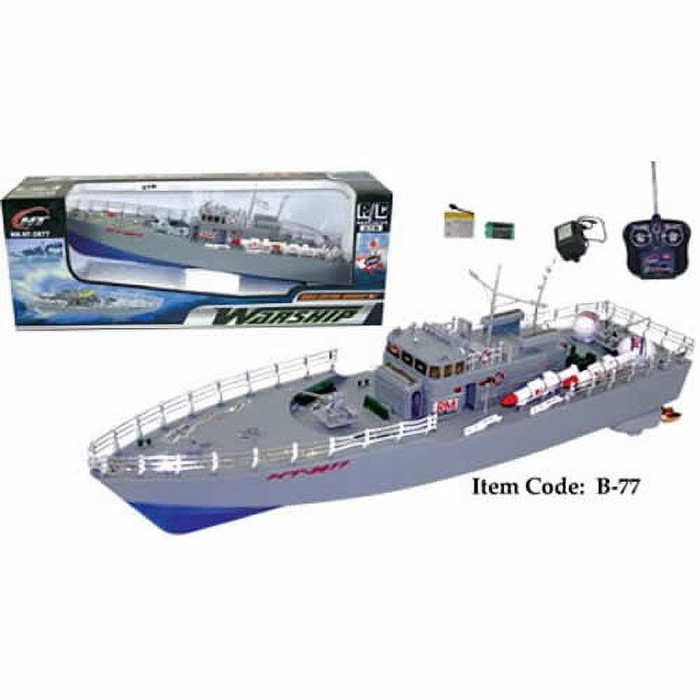 RC RTR 20 Inch Destroyer RC Electric Warship - Walmart.com