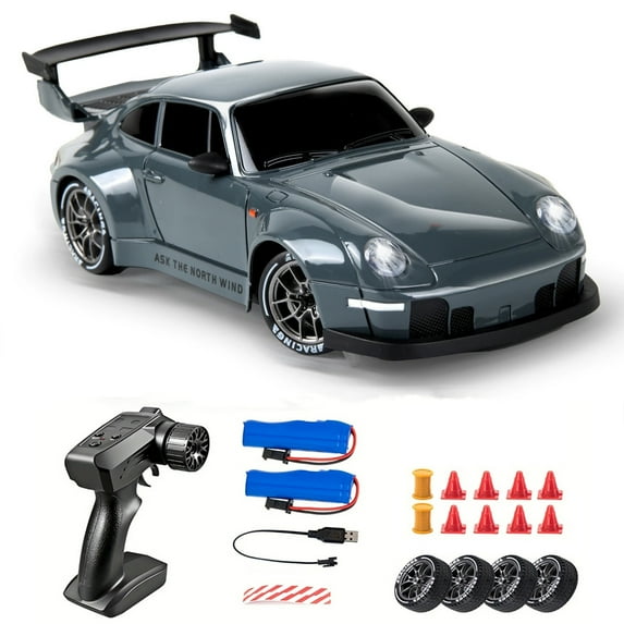 RC Race Car Remote Control Drift Car 1/24 4WD High Speed RC Cars with ...
