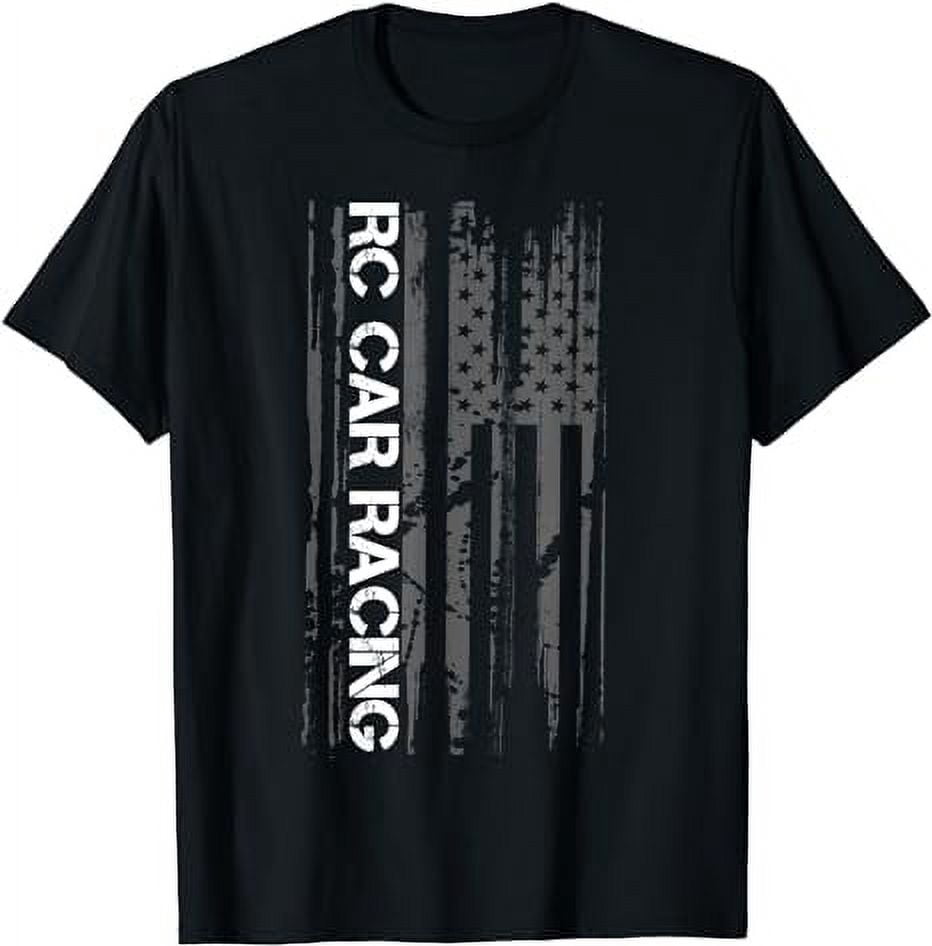 RC Racing American Flag Remote Radio Controlled RC Car T-Shirt ...