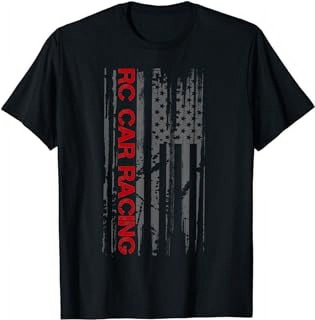 RC Racing American Flag Remote Radio Controlled RC Car T-Shirt ...