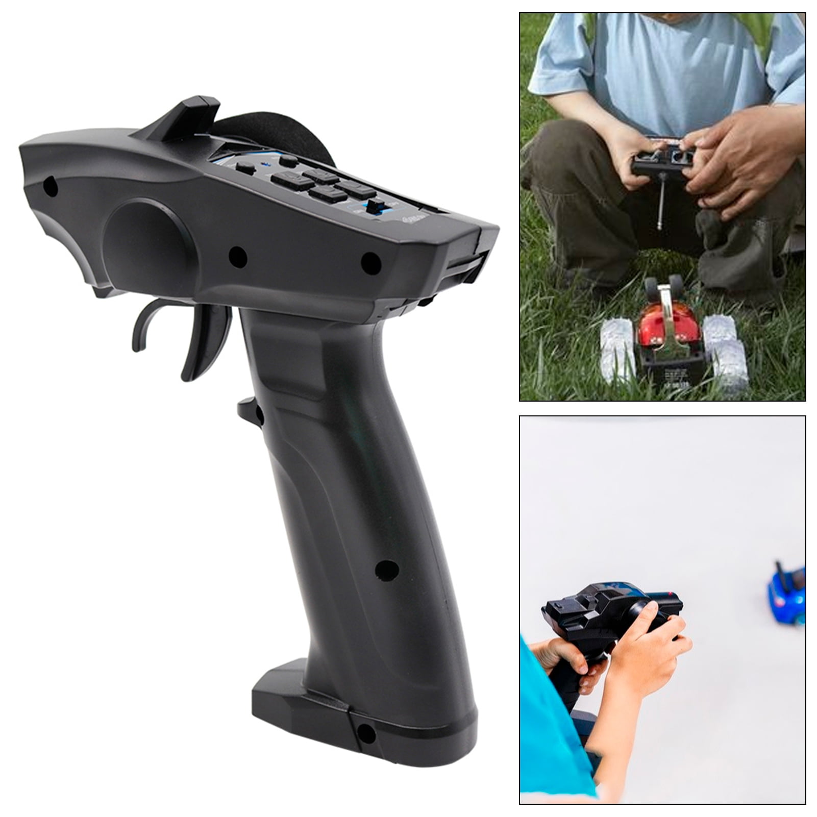 RC Radio Transmitter and Receiver Set 2.4G, 3-Channel RC Car ...