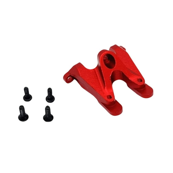 RC Rear Wing Mount Bracket Aluminum Bulkhead Metal Design for 1:24 ...