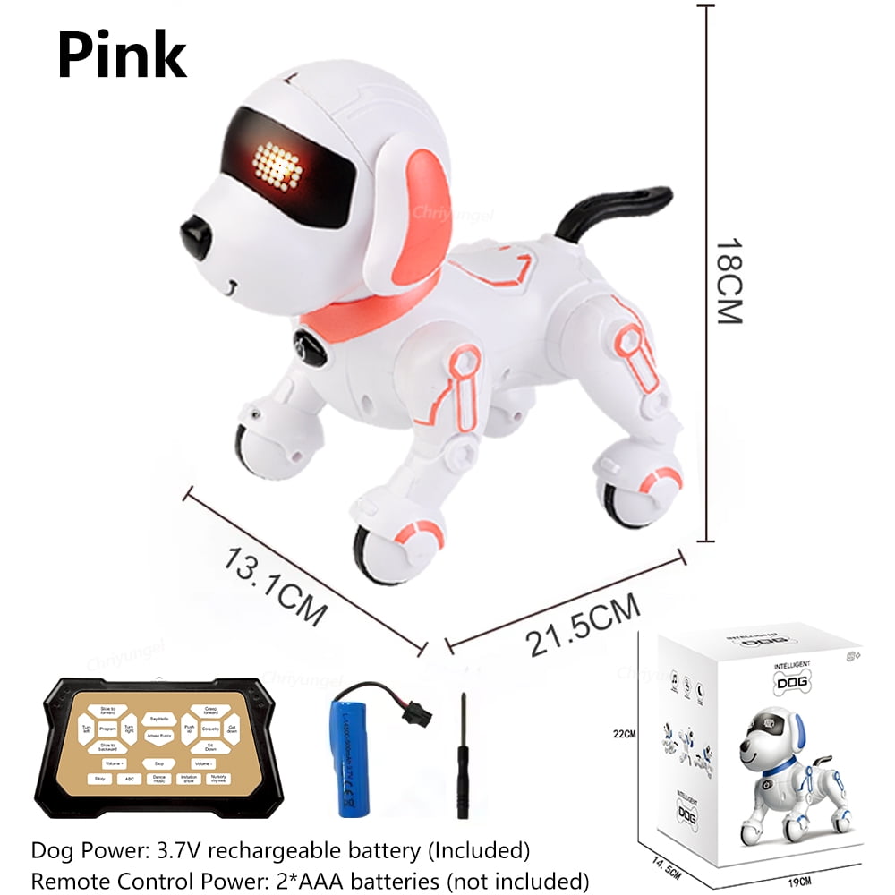 RC Robot Dog Electronic Stunt Pet Interactive Touch Programmable Smart ...