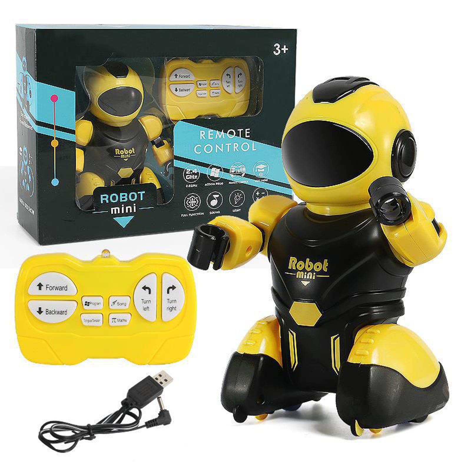 RC Robot Toy, Remote Control Robot Dancing Programmable Smart Robot For ...