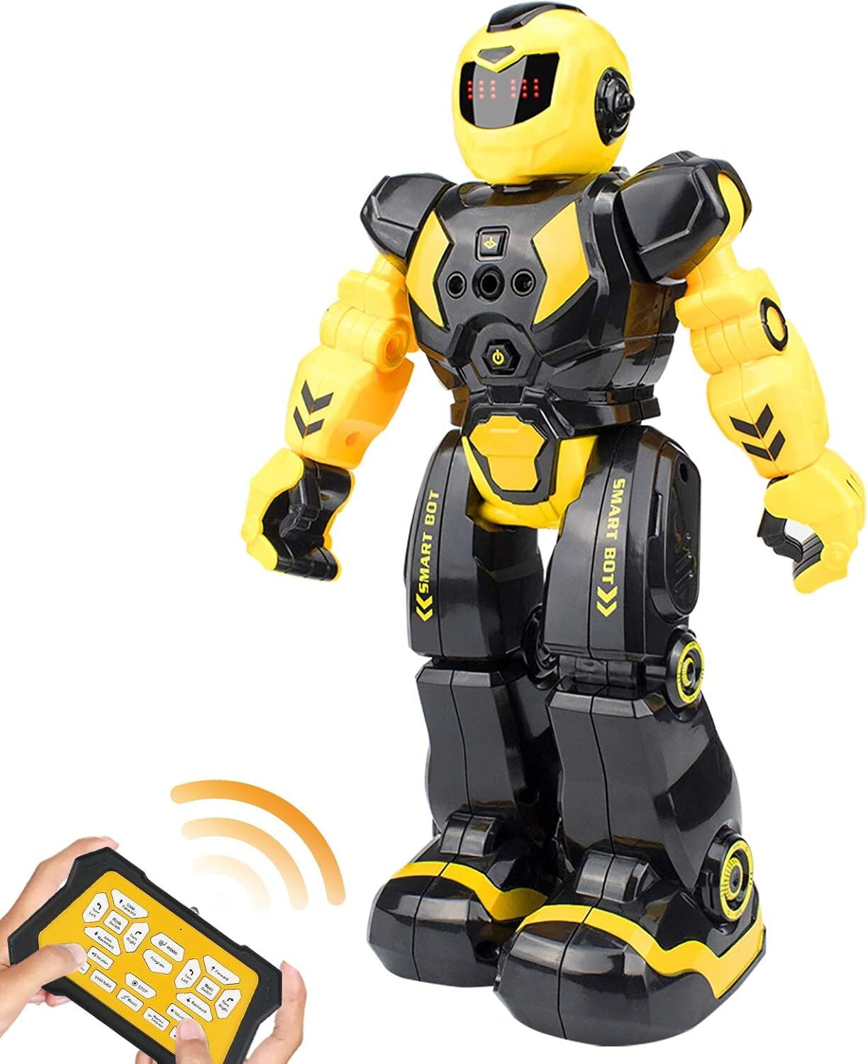 RC Robots for Kids, Intelligent Programming Robot Toy, Remote Control Robot Toy , Singing ...