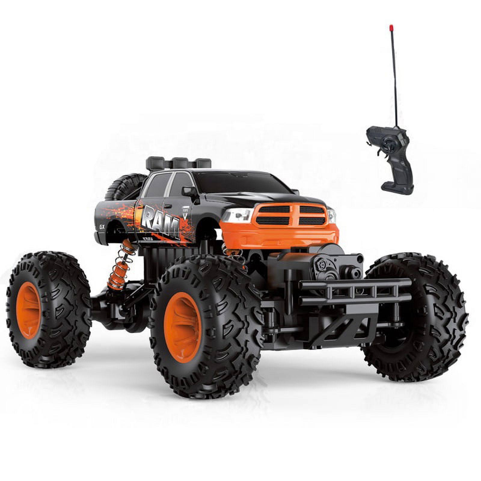 RC Rock Crawler 40MHz 1/16 Scale 4WD w/LED Lights Kids Remote Control Car Truck - Walmart.com