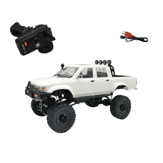 RC Rock Crawler Pickup Truck, WPL C64-1 1/16 Scale 2.4G Full ...