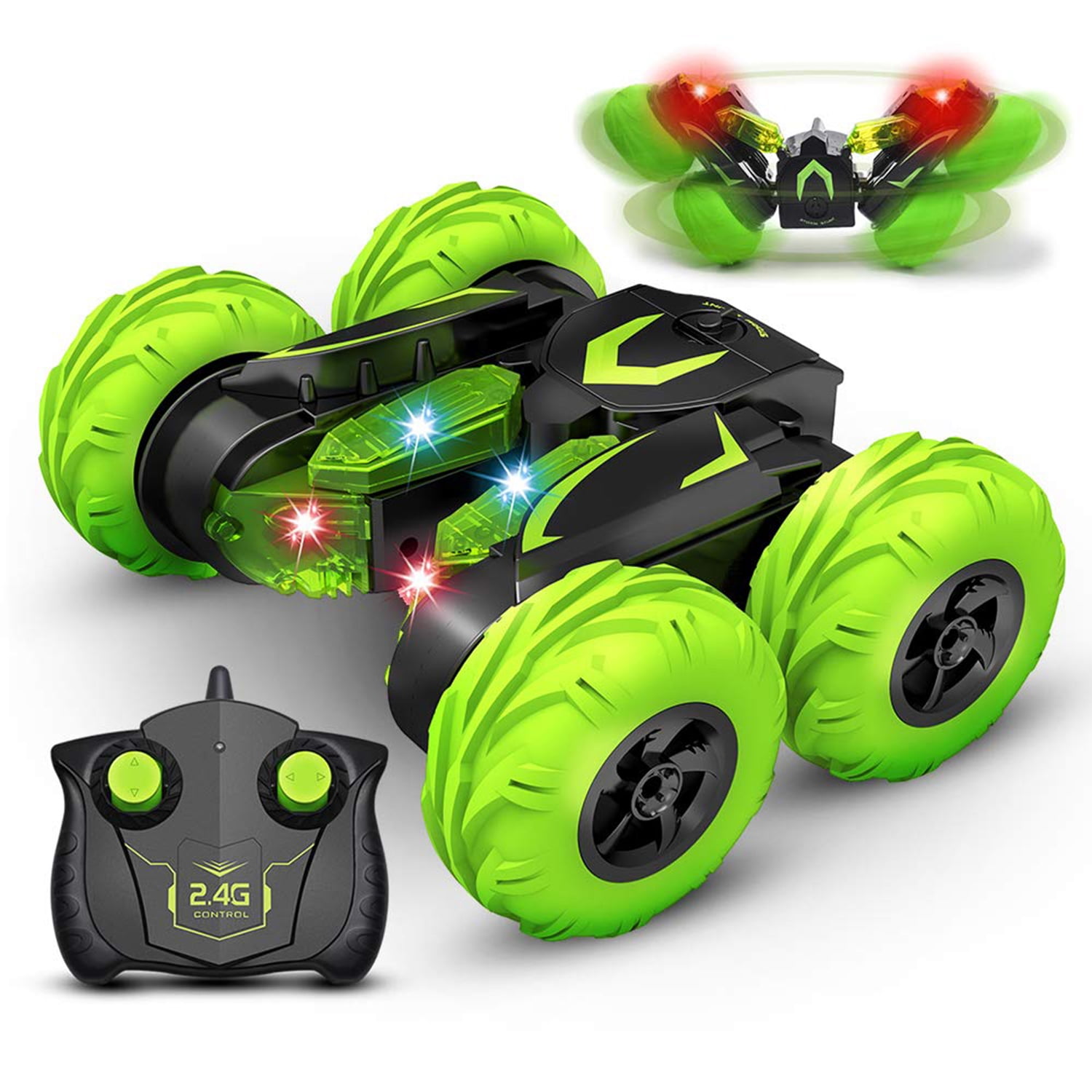 Goekhyrani Remote Control Motor, 1/6 Scale 2.4GHz RC Dual-Motor ...