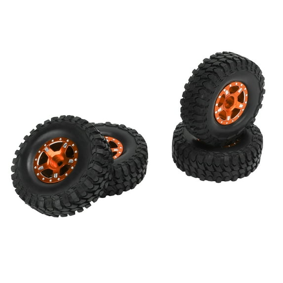 RC Rubber Tires With Enhanced Traction, 1/24 Scale, Long,Lasting ...