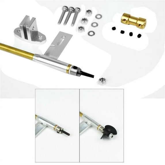 RC Speed Boat Wooden Sponson Outrigger Shrimp Model Kits Radio Remote ...