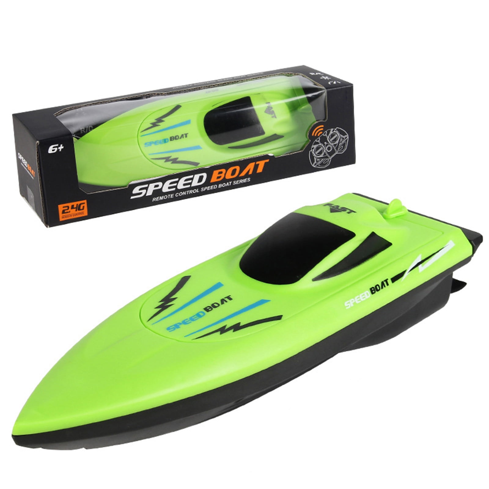 RC Speedboat, Remote Control Speedboat , 2.4GHz LED Drift RC Stunt ...