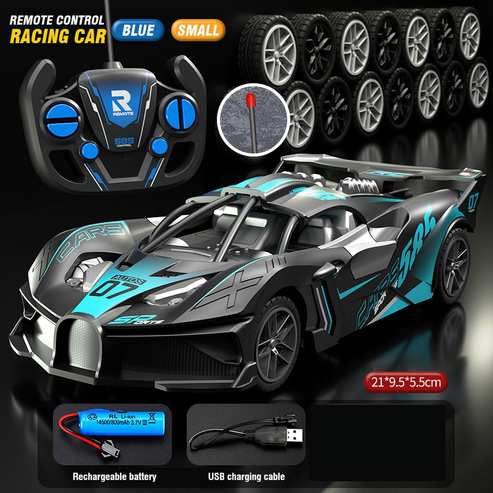 RC Sports Car High Speed Super Remote Control Mini Model Electric ...