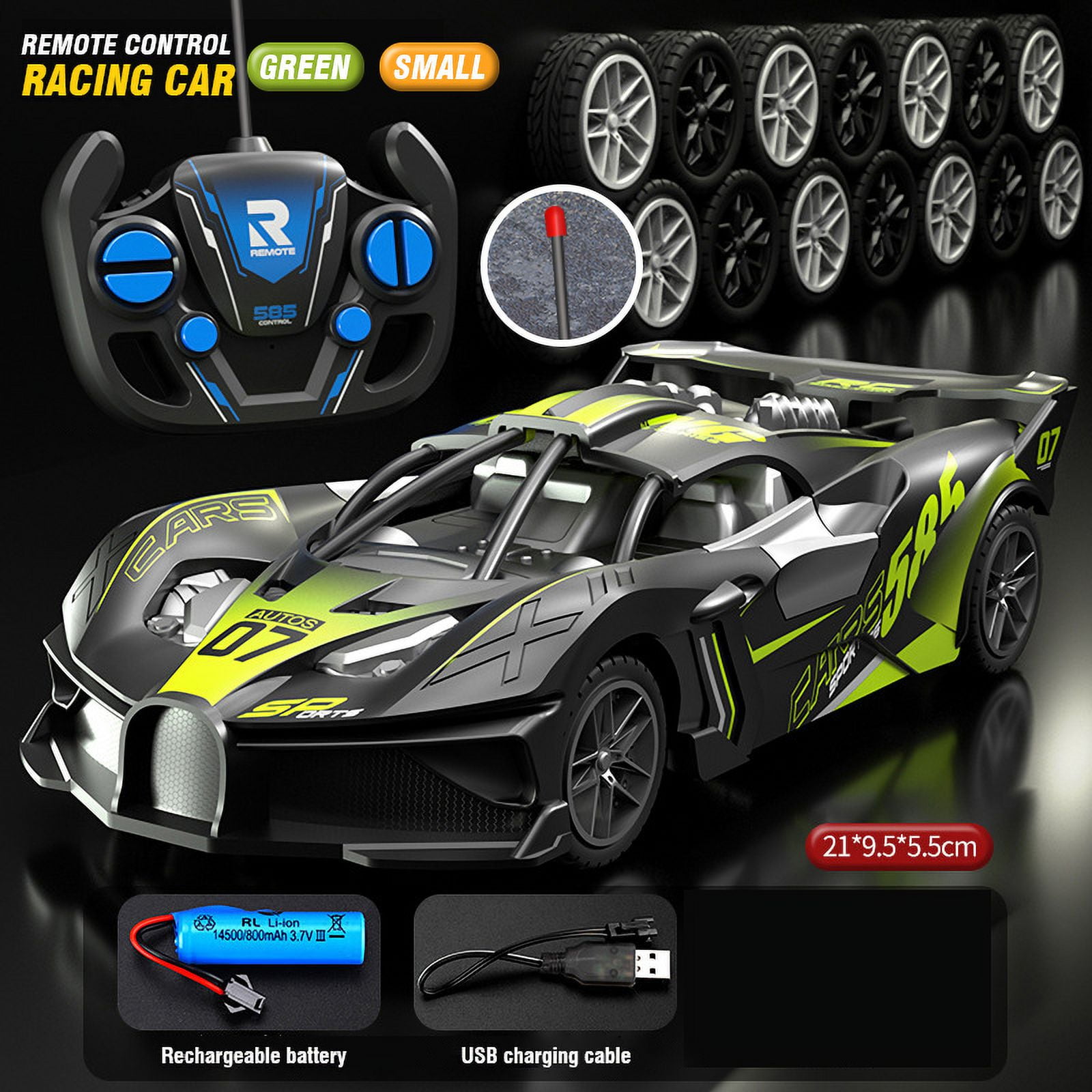 RC Sports Car High Speed Super Remote Control Mini Model Electric ...
