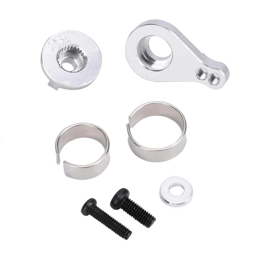 RC Steering Arm Buffer Metal Servo Horn Arms RC Car Model Accessories ...