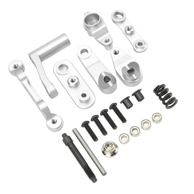 RC Steering Assembly, Aluminum Alloy Upgrade Part RC Steering Bellcrank ...