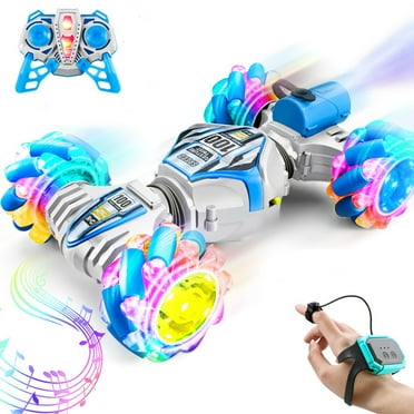 Gesture Sensing RC Stunt Car, 4WD Hand Controlled, Double Sided Flip ...