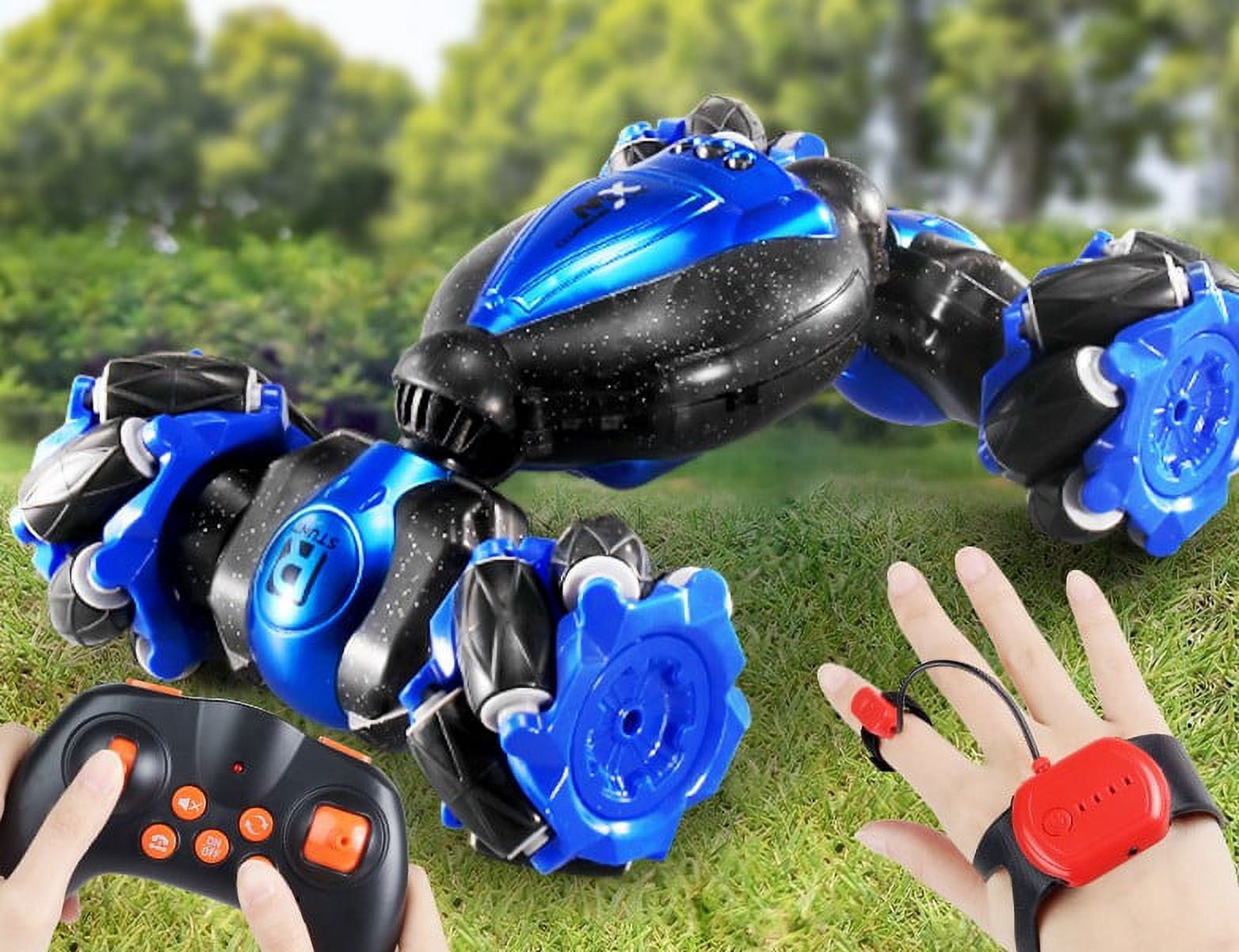 RC Stunt Car Remote Control Gesture Sensor Toy Cars Double Sided ...