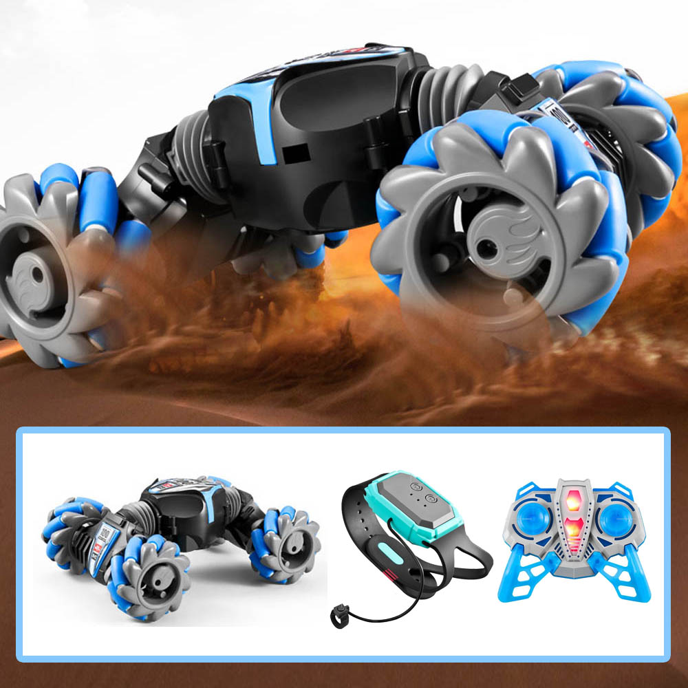 RC Stunt Car Toy Gift, 4WD Remote Control Car with 2 Sided 360 Rotating Rc Car for Kids Girls ...