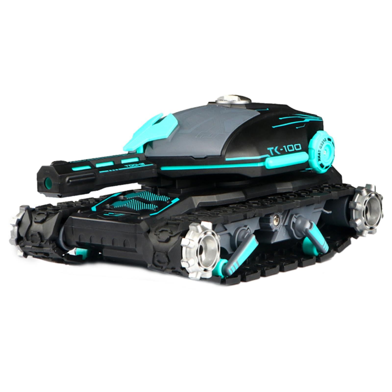 RC Tank Toy, 2.4G Remote Control 4WD Crawler Tank, Water Bomb War Tank ...