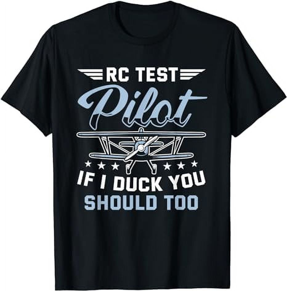 RC Test Pilot Model Airplane Pilot model flight Rc Airplane T-Shirt ...