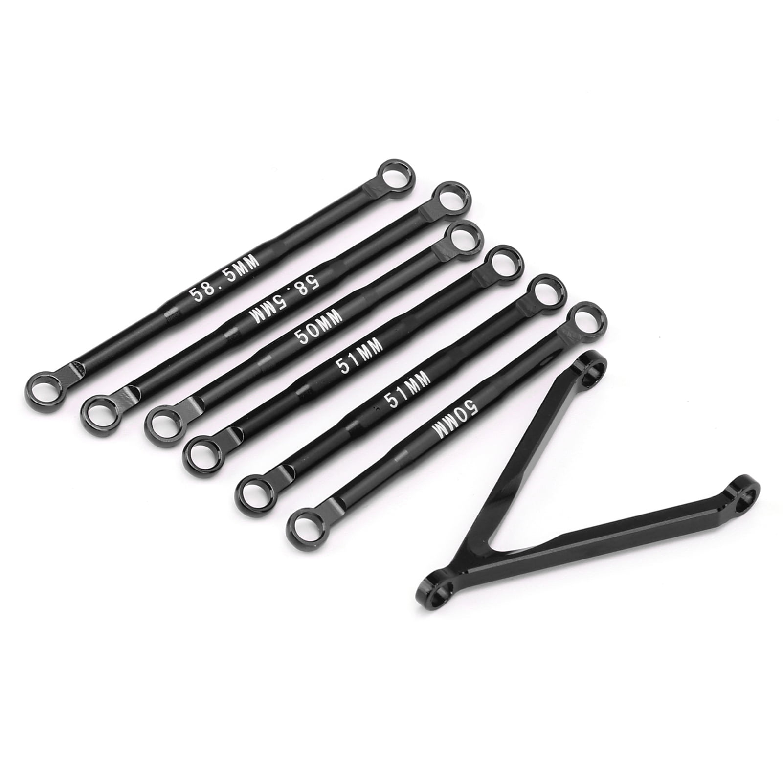 RC Tie Rod Kit, Aluminum Alloy Linkage For 1/24 Scale RC Crawler ...