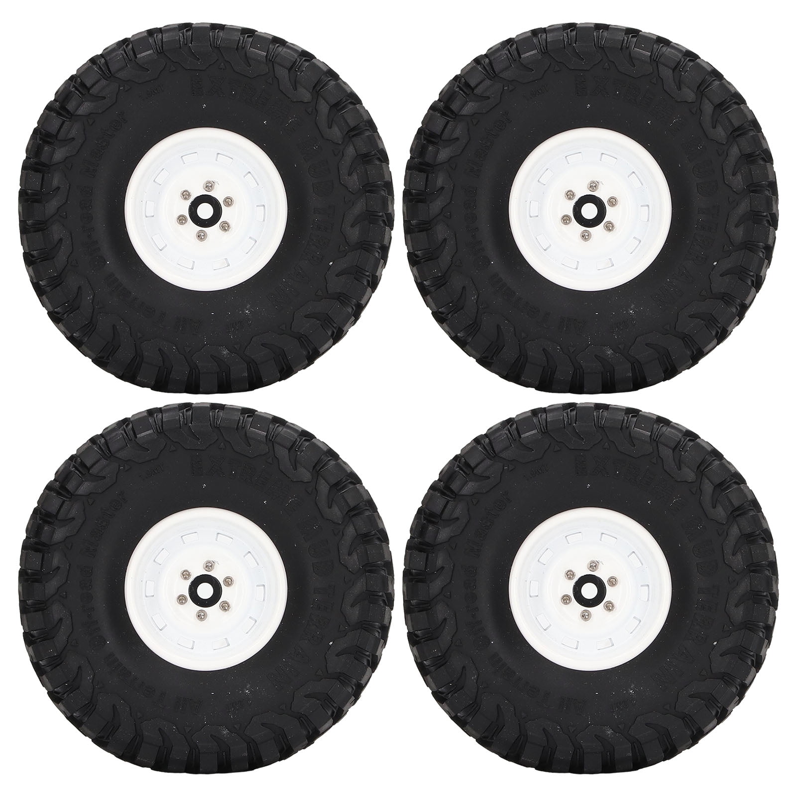 RC Tires 1.9in Width, 10 Holes, Rubber Wheel - Walmart.com