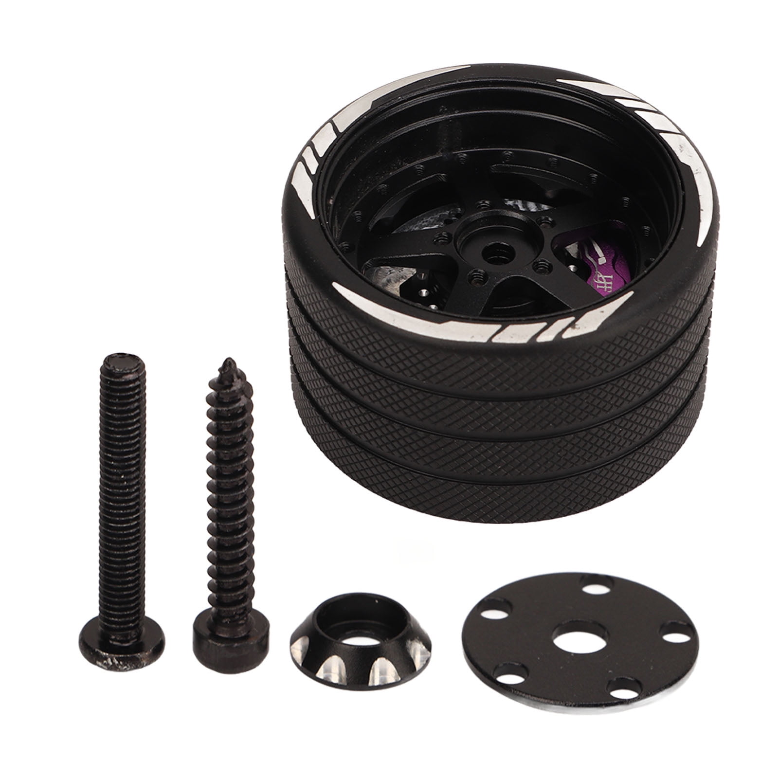 RC Transmitter Steering Wheel Aluminum Alloy Trigger One Handed Control ...