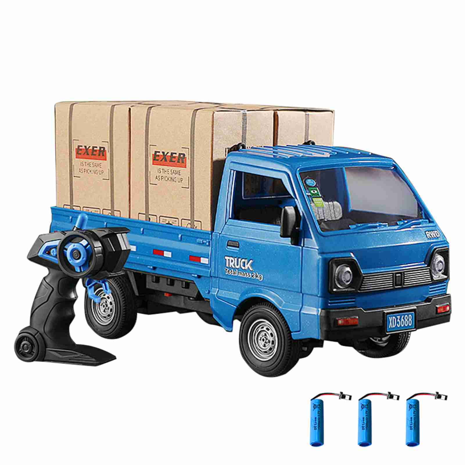 RC Transport Car Multi Direction Driving 1/16 Scale 2.4Ghz Remote ...