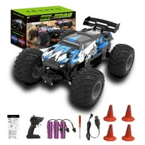 JoyStone Remote Control Car, 1:18 Remote Control Monster Truck All-Terrain 2.4GHz RC Cars W/ 2 ...