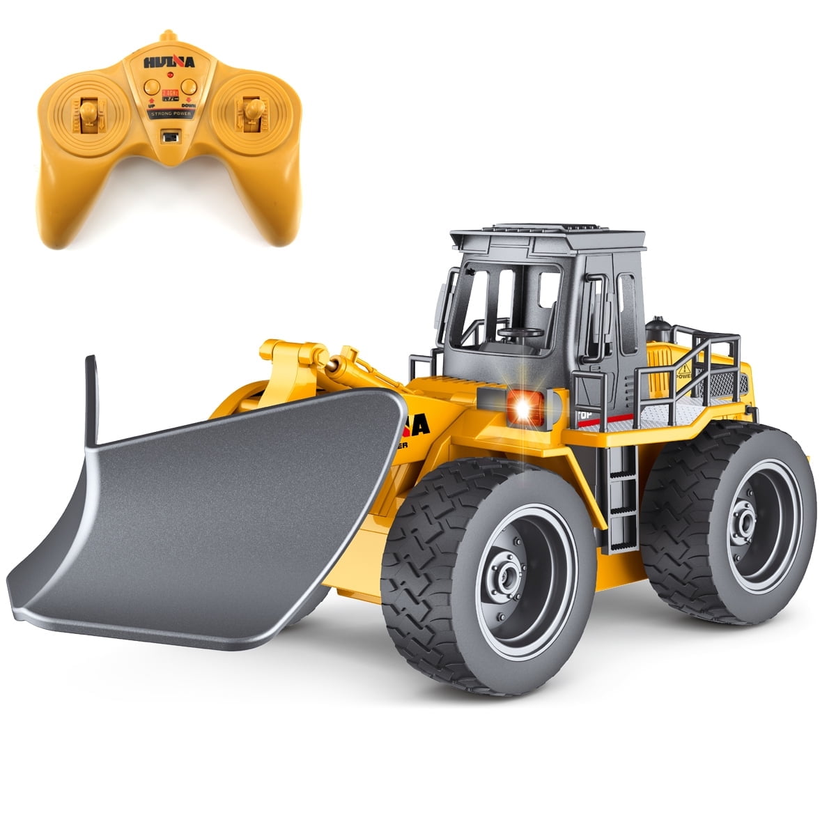 RC Truck Remote Control Snow Plow, 6 Channel 2.4G Alloy Snow Sweeper ...