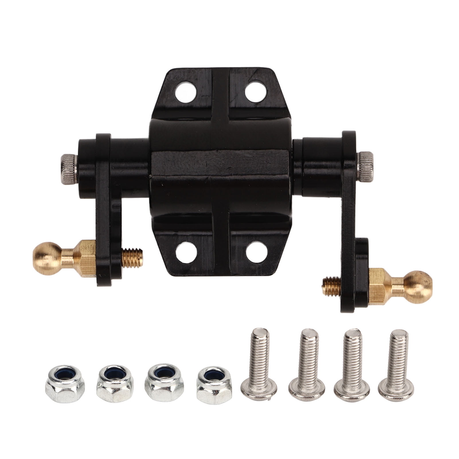 RC Turn Base Aluminum Alloy Black Lightweight Stable Performance for 1/ ...