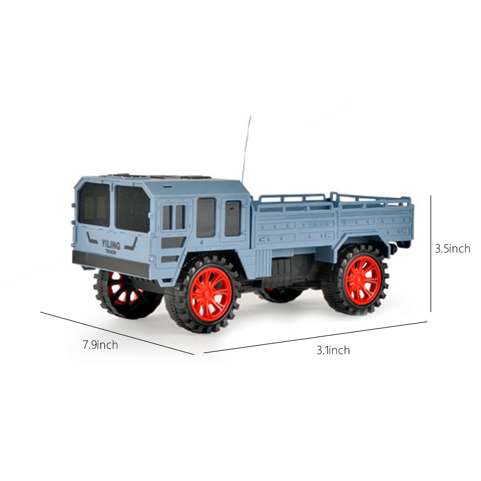 RC Two-way Pickup Semi Truck And Trailer Electric Hauler Remote Control ...