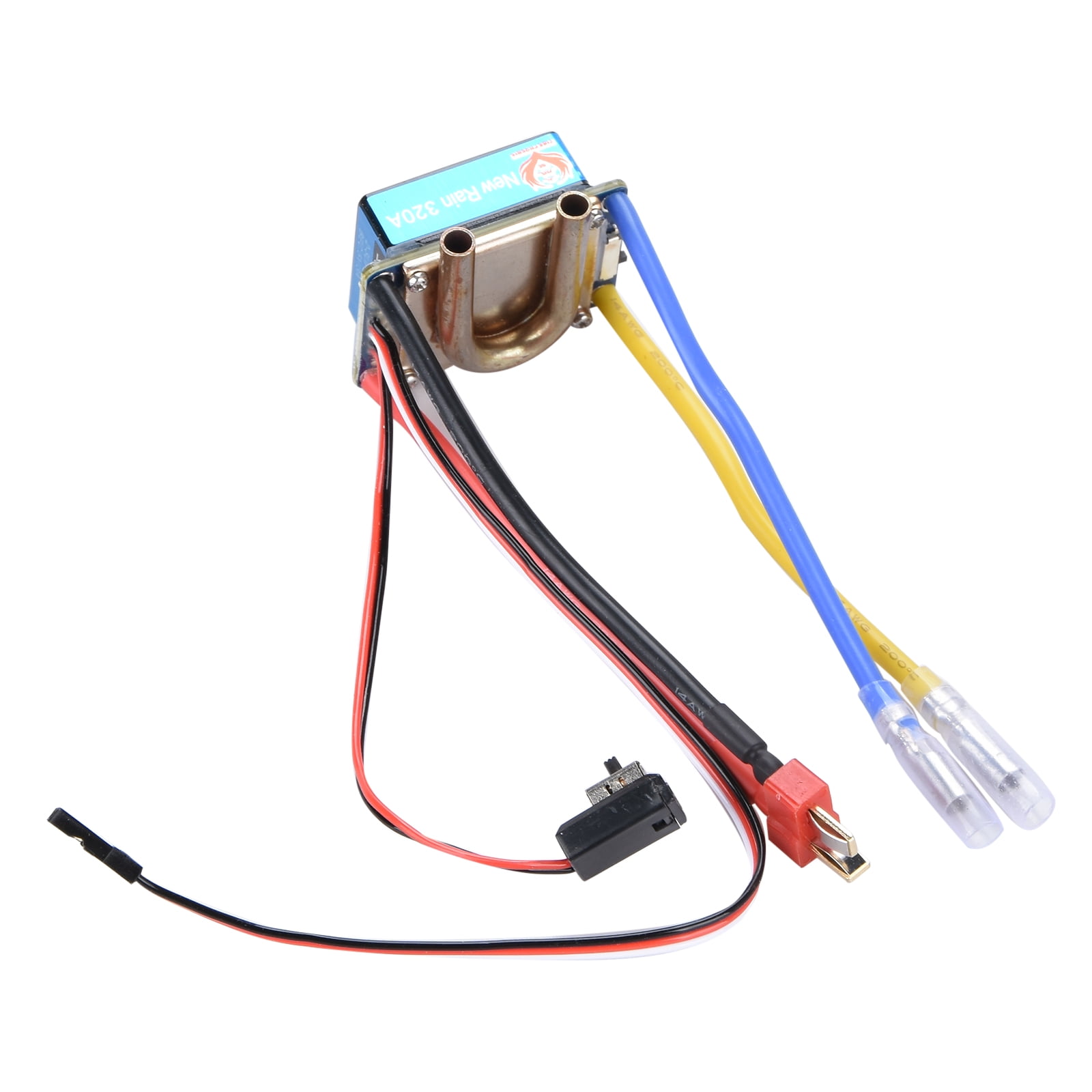 RC Water-cooled ESC Controller High Voltage Waterproof Brushed ESC ...