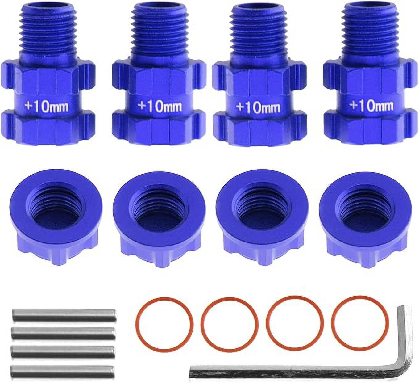 RC Wheel Hex Hubs Adapter 14mm to 17mm Widen 10mm Extended Wheel Hub ...
