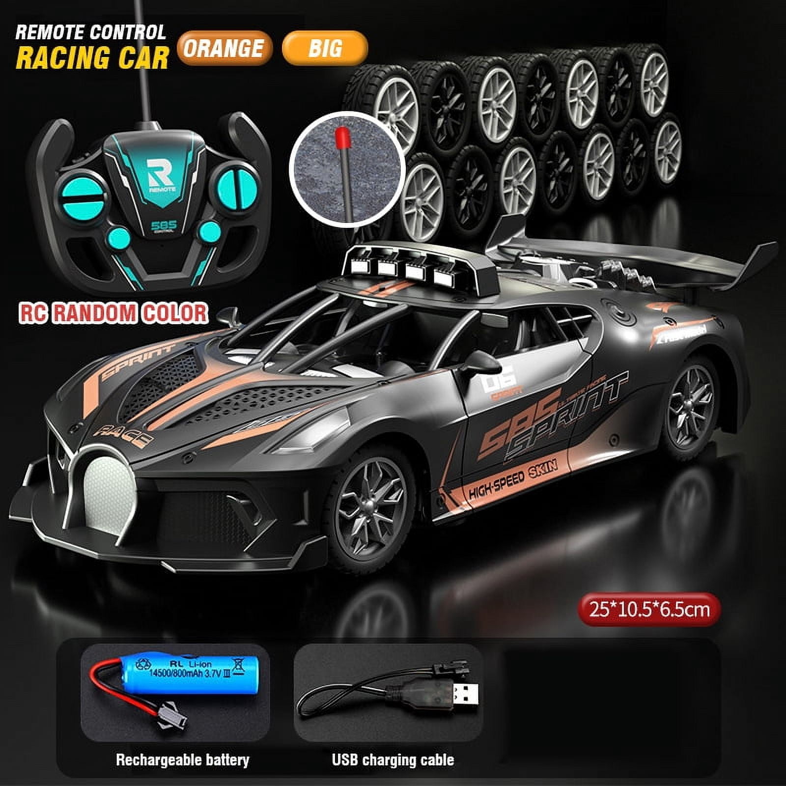 RC car 4ch high-speed remote control drift racing car electric ...
