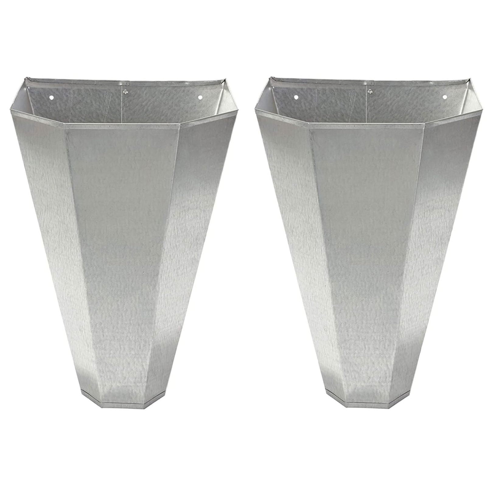 RC2 Galvanized Steel Medium Poultry Restraining Flat Back Design Funnel ...