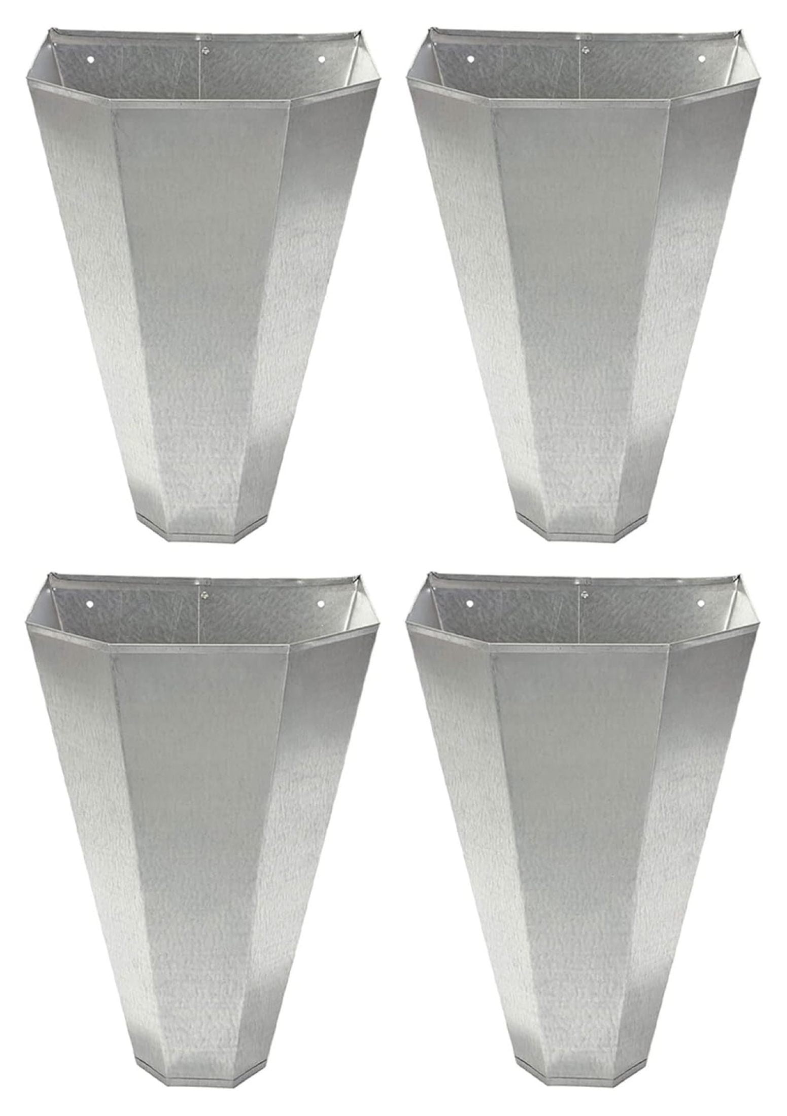 RC2 Galvanized Steel Medium Poultry Restraining Flat Back Design Funnel ...