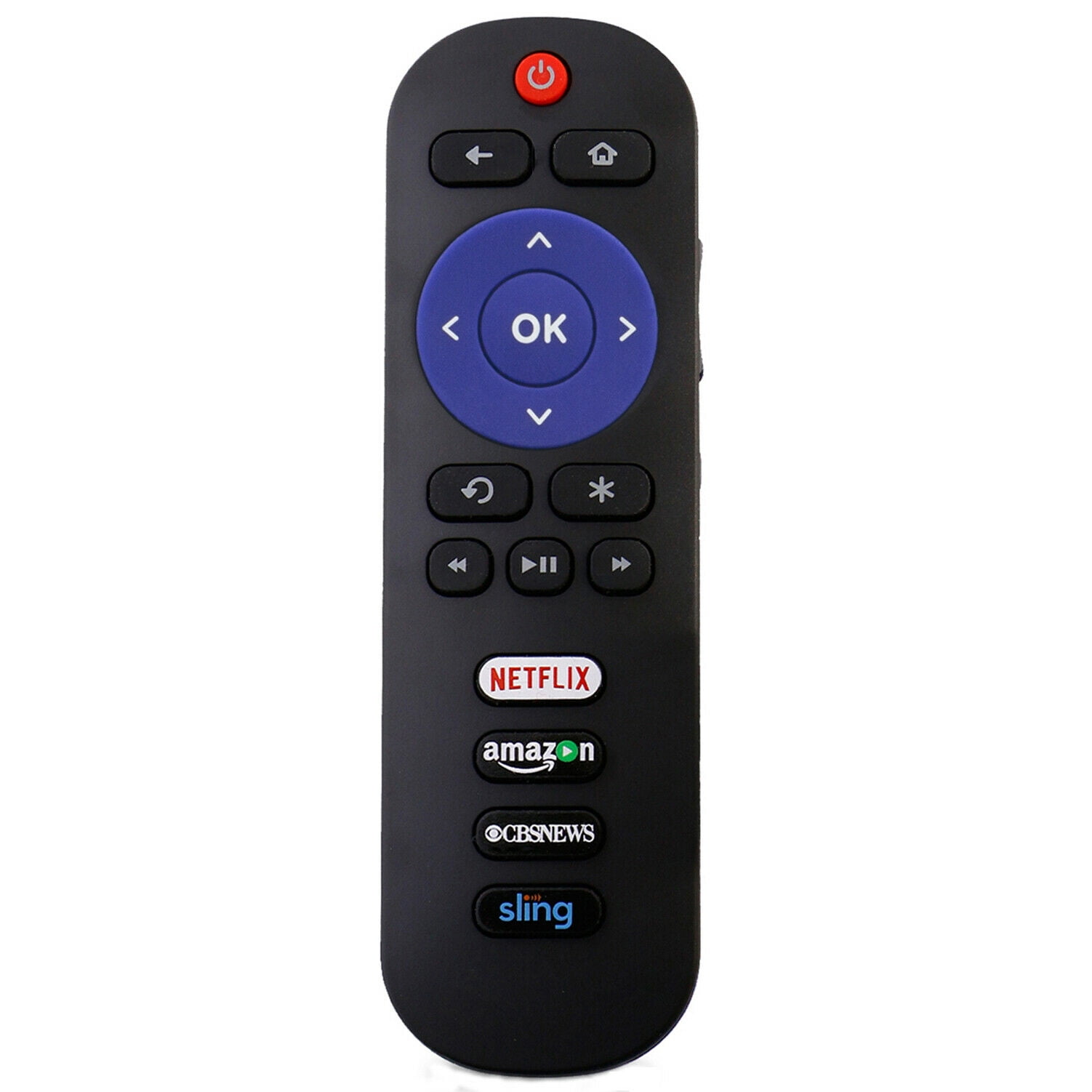 RC280 Replace Remote Control for TCL TV with Netflix Amazon CBS Sling ...