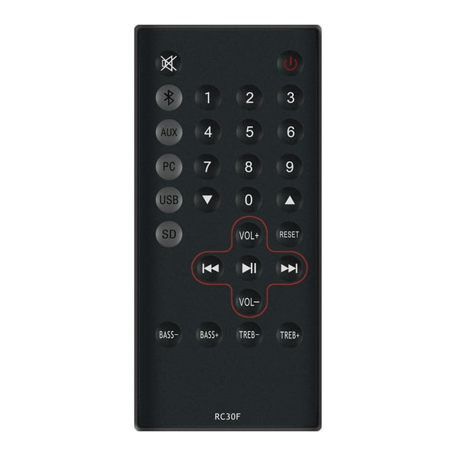 RC30F Replaced Remote Control for Edifier Sound Bar System - Walmart ...