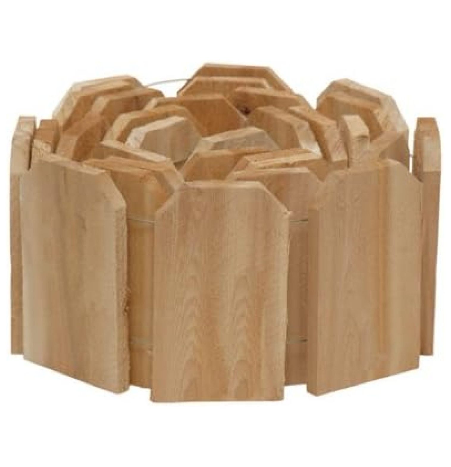 RC41 6 in. x 10 ft. North American Cedar Lawn Edging - Walmart.com