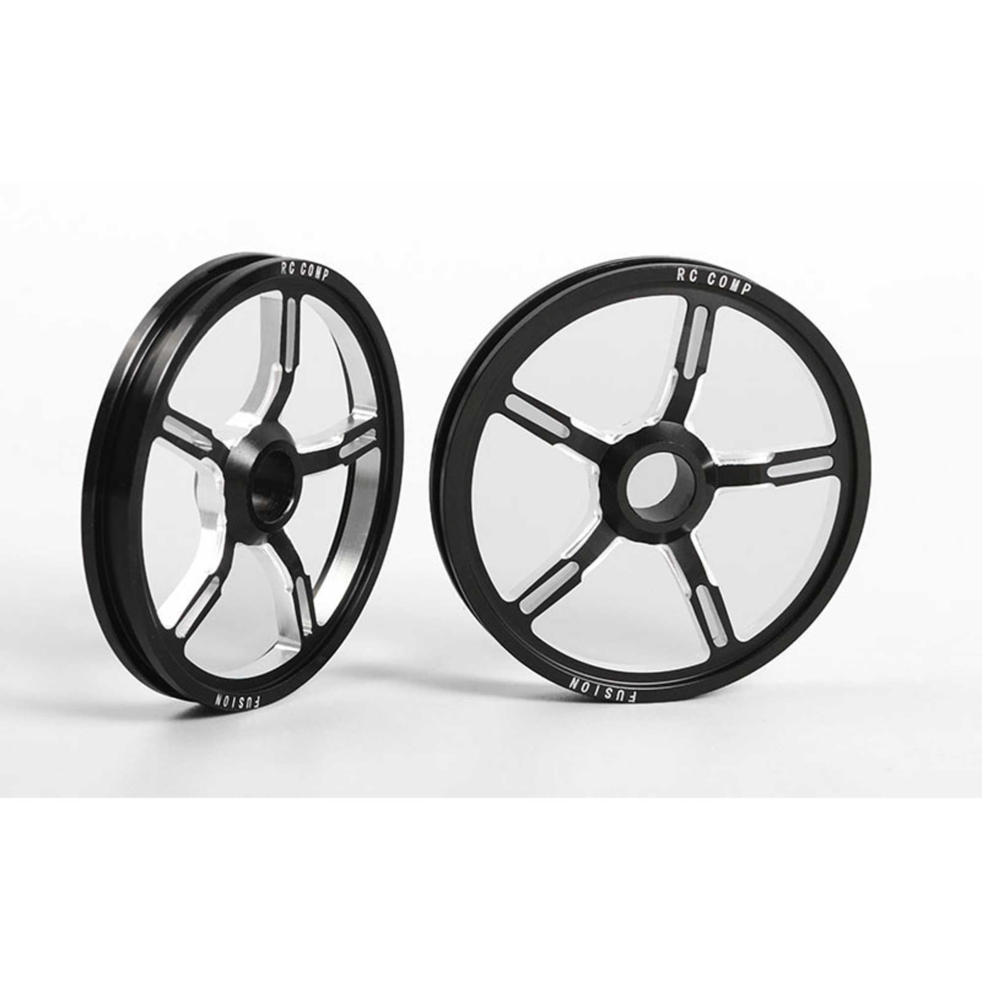 RC4WD RC Components Fusion Drag Race Front Wheels RC4ZW0326 Electric ...